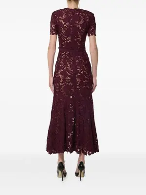 SELF-PORTRAIT Lace Maxi Dress