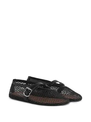 Alaïa Fishnet Ballet Flats