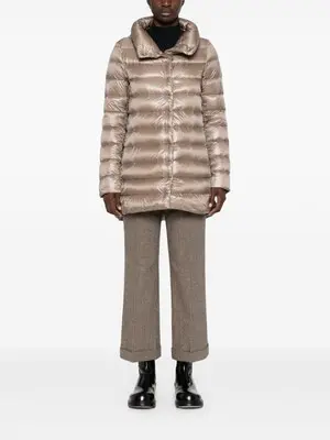 Herno Ameli Midi Down Jacket - Grey