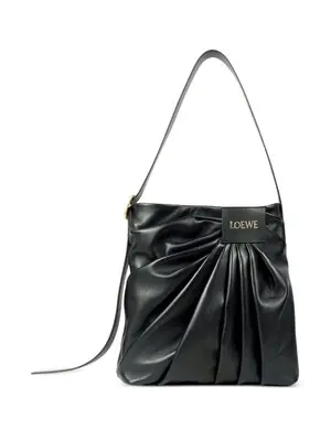 Loewe Draped Leather Tote Bag