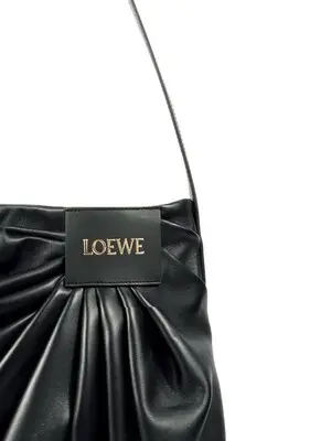 Loewe Draped Leather Tote Bag