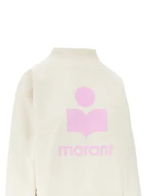 MARANT ETOILE Moby Cotton Sweatshirt - Beige