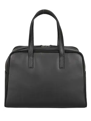 MIZUIRO Leather Boston Bag