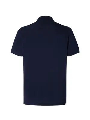 Fendi Polo Shirt With Embroidery - Blue