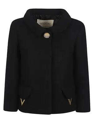 Valentino Garavani Vlogo Signature Wool Jacket