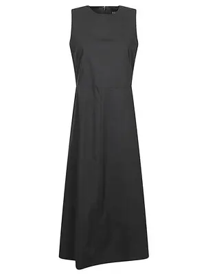 MIZUIRO Cotton Sleeveless Maxi Dress
