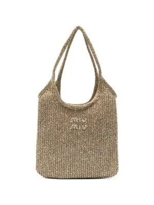 Miu Miu Sequined Shoulder Bag
