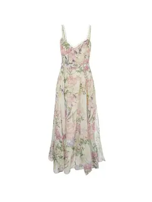 Charo Ruiz Ibiza Floral Print Maxi Dress - White