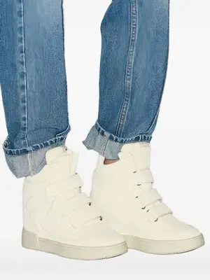 Isabel Marant Étoile Im3 High-top Sneakers With Strap Fastening