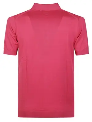 John Smedley Adrian Polo Shirt - Pink