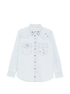 Filson Embroidered Denim Shirt