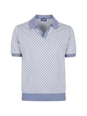 DRUMOHR Knitted Polo Shirt