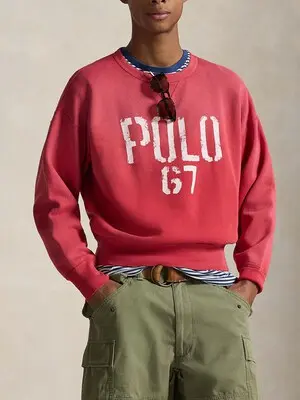 Polo Ralph Lauren Crewneck Sweatshirt With Graphic Print
