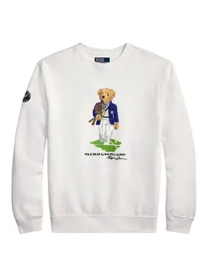 Polo Ralph Lauren Wimbledon Bear Embroidered Sweatshirt