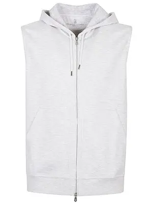 Brunello Cucinelli Cuffed Vests For Men