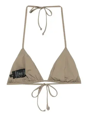 FISICO Embellished Triangle Bikini Top - Green