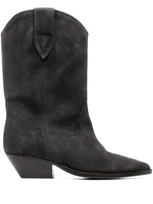 Isabel Marant Étoile Duerto Leather Boots - Black