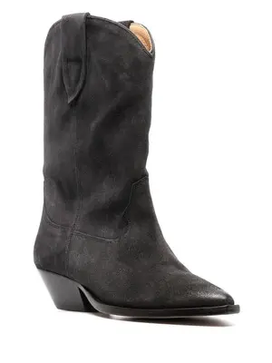 Isabel Marant Étoile Duerto Leather Boots - Black