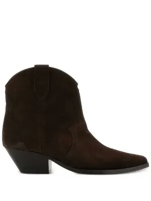 Isabel Marant Étoile Dewina Suede Ankle Boots - Brown