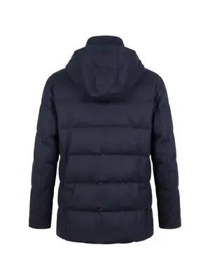Brunello Cucinelli Wool Hooded Jacket