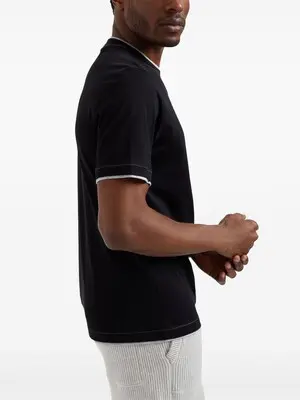Brunello Cucinelli Logo Cotton T-shirt