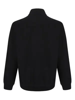 Brunello Cucinelli Cotton Blend Sweatshirt With Two-way Zip Fastening