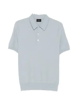 Brioni Cuff Polos For Men