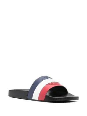 Moncler Logo Slipper Slides