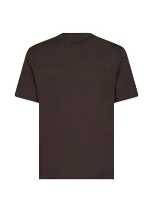 Brunello Cucinelli Logo Cotton T-shirt