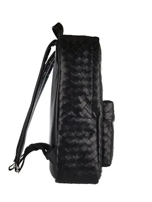 Bottega Veneta Woven Leather Backpack