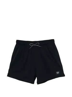 Emporio Armani Logo Swim Shorts - Blue