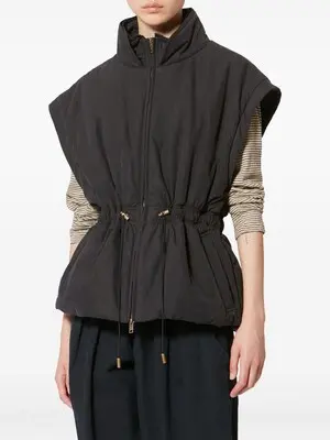 MARANT ETOILE Dastyni Blouson Jacket With Drawstring Waist