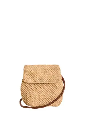 IBELIV Zaz Raffia Backpack