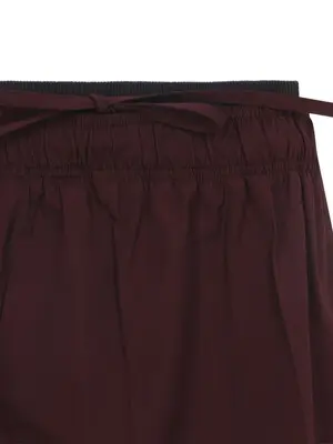 Prada Cotton Blend Midi Skirt