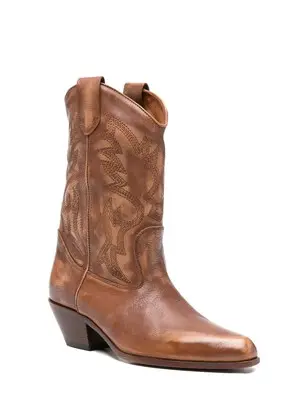 VIC MATIE Texan Leather Boots