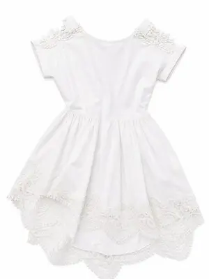 Maurizio Lace Embellished Dress