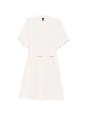 BOSS Belted Shirt Dress