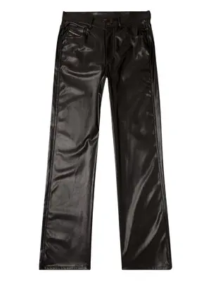 DIESEL® Coated Faux-leather Trousers