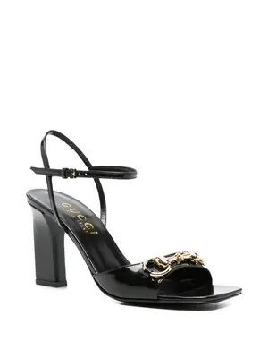 Gucci Signora Leather Sandals - Black