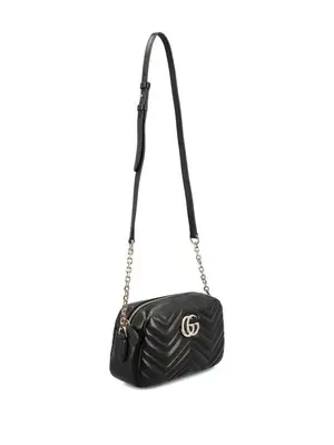 Gucci Gg Marmont Small Camera Bag - Black