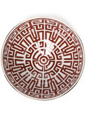 GINORI 1735 Labirinto Gio Ponti Bowl - Red