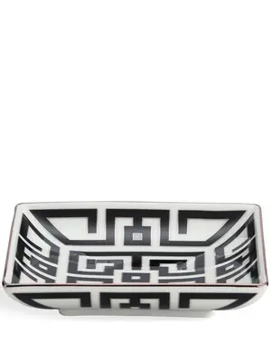 GINORI 1735 Labirinto Squared Bowl - Black
