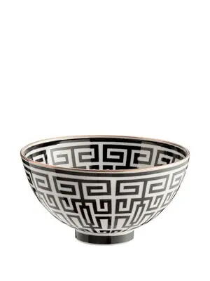 GINORI 1735 Labirinto Gio Ponti Bowl - Black