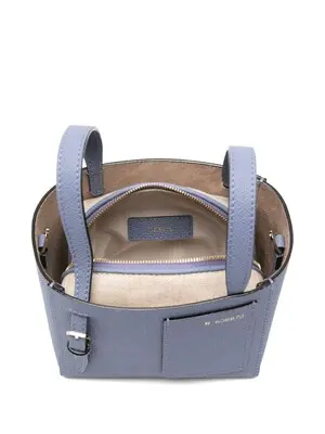 VALEXTRA Nano Leather Bucket Bag