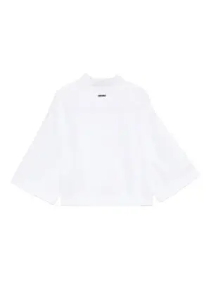 Iceberg T-shirt With Eyelets - White