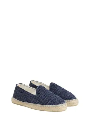 Manebí Woven Effect Espadrilles - Blue