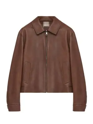 Loewe Leather Zip Jacket