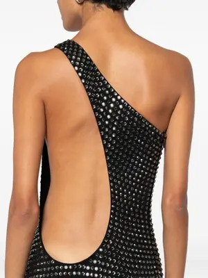 Gucci Embellished One-shoulder Maxi Dress