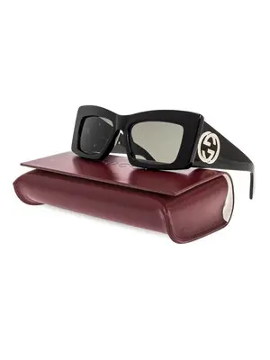 Gucci Square Sunglasses - Black