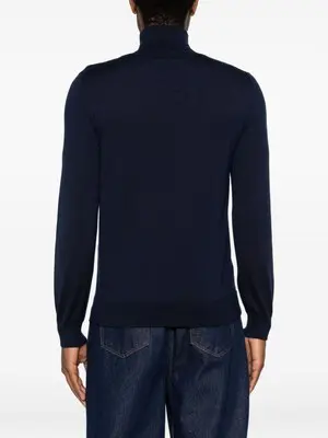 Brioni Cashmere And Silk Turtle-neck Sweater